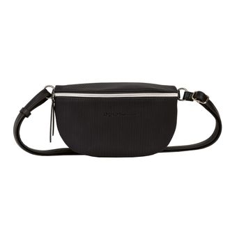 Tom Tailor Denim Rosie Cord Damen G&uuml;rteltasche Bauchtasche Klein Schwarz