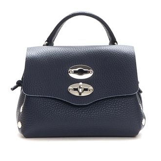 Zanellato Femme, Sacs, Bleu, Taille: ONE Size Sac &agrave; Bandouli&egrave;re Bleu Marine &Eacute;l&eacute;gance