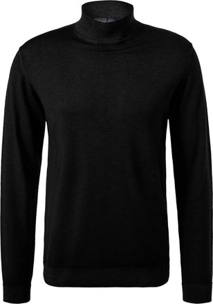 Daniele Fiesoli Herren Pullover schwarz unifarben