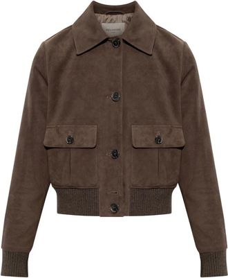 Paul & Shark Wildlederjacke Mit Taschen - - Jackets - Damen - Braun - XS