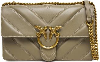 Pinko Handtasche Love One Classic Light Dc Al 25-26 PLTT 104549 A2OS Grau