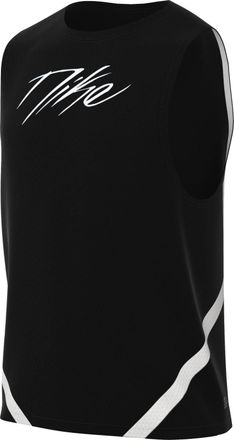 Nike Nike Herren Dri-Fit Icon Jersey Strtfv Tank Top, Black/White/Black/White, XL