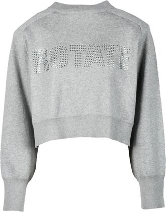 Rotate Rotate Birger Christensen, Femme, Pulls, Gris, Taille: 44 FR Maglia