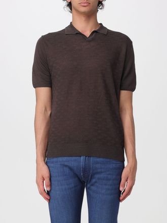 Corneliani Polo Homme couleur Marron
