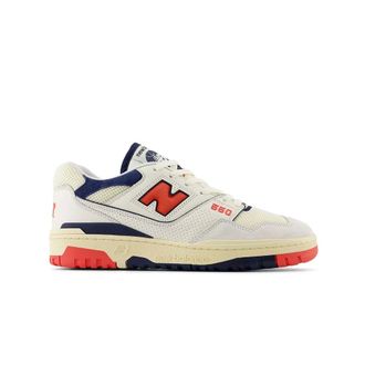 New Balance Homme, Chaussures, Blanc, Taille: 39 1/2 EU Baskets en Cuir Sel Marin