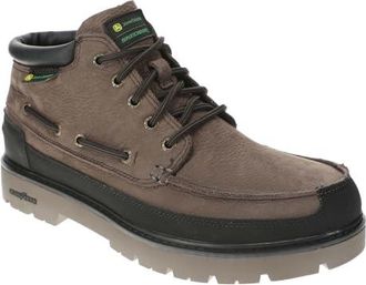 Skechers Caldwell CutlerAnkle Boot pour homme, Cuir synth&eacute;tique chocolat, 44 EU