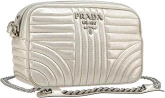 Prada Sac bandouli&egrave;re vintage doccasion - Femme - Pre-owned - Beige - Taille: ONE Size