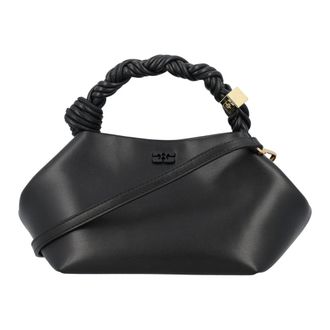 Ganni Femme, Sacs, Noir, Taille: ONE Size Sac &agrave; Main Noir avec Design