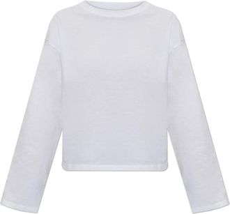 Rag & Bone Femme, Tops, Blanc, Taille: 38 FR T-shirt &agrave; manches longues Kelly Boxy