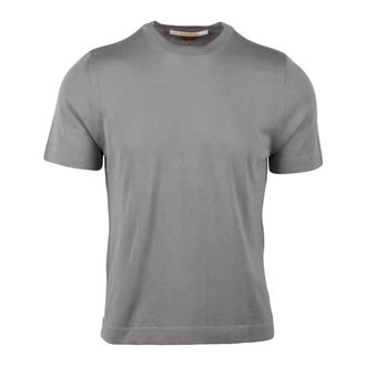 Hindustrie Homme, Tops, Gris, Taille: L T-shirt en maille