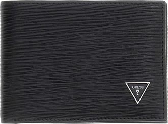 Guess Homme, Accessoires, Noir, Taille: ONE Size Milano Genuine Leather Logo Wallet