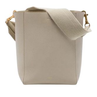 Celine Pre-owned Small Seau Sangle Bag - Femme - Pre-owned - Beige - Taille: ONE Size
