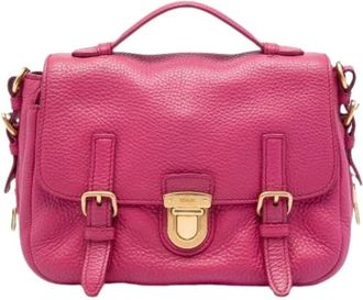Prada Pre-owned Vintage Satchel - Femme - Pre-owned - Rose - Taille: ONE Size