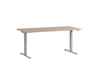 Schildmeyer Antero 701870 Schreibtisch h&ouml;henverstellbar, Eiche hell Dekor, 160 x 75 x 71-121 cm