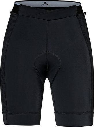 Schöffel Damen Skin Pants 4h L, atmungsaktive Radhose mit Polster für optimale Performance, Fahrrad Unterhosen mit 4-Wege-Stretch und bakteriostatischer Silber
