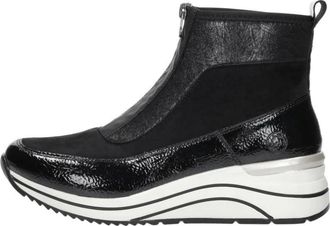 Remonte Femme, Chaussures, Noir, Taille: 45 EU Enkellaarsjes Plat