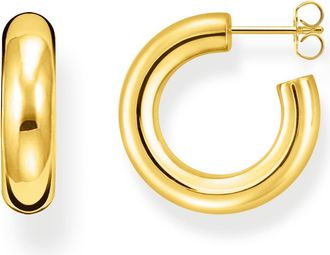 Thomas Sabo Thomas Sabo Damen-Creolen Classic klein 925er Sterlingsilber Gelbgold CR635-413-39