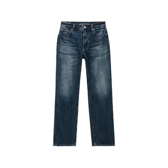Alexander Wang High-rise Taper Jean W/ Crystal Stud