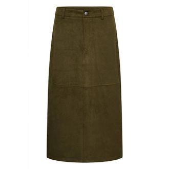 Kaffe R&ouml;cke - - Skirts - Damen - Gr&uuml;n - M