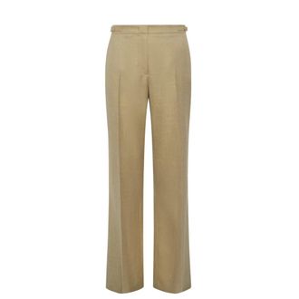 Gabriela Hearst Femme, Pantalons, Beige, Taille: 44 FR Vesta Pant