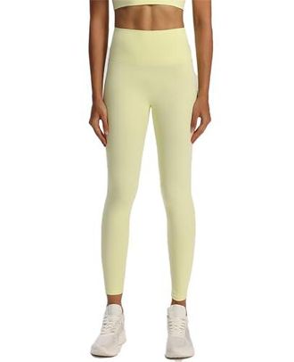 Generic Creamlush Legging taille haute &eacute;pais sans couture pour femme, doux comme du beurre, extensible, contr&ocirc;le du ventre, salon, entra&icirc;nement, yoga, course 