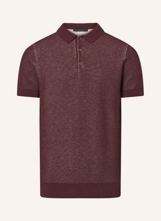 Windsor Windsor. Strick-Poloshirt Cashmilo rot