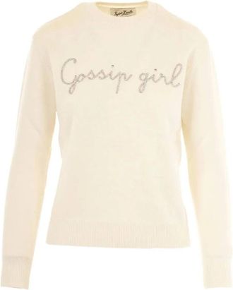 Saint Barth Femme, Pulls, Beige, Taille: 36 FR New Queen Sweater