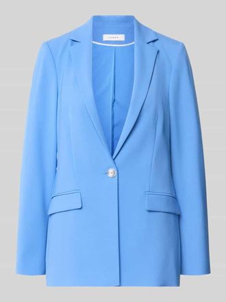 Comma Regular Fit Blazer aus Viskose-Mix mit Pattentaschen