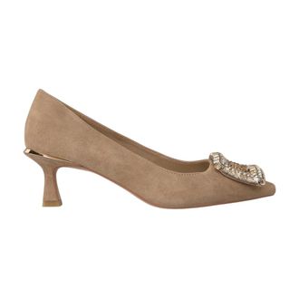 Alma En Pena Flacher Schuh mit Verzierung - - Shoes - Damen - Braun - 38 EU
