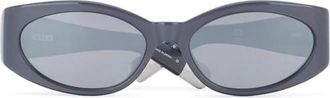 Jacquemus Les Lunettes Ovalo - - Accessories - unisex - Grau - ONE SIZE