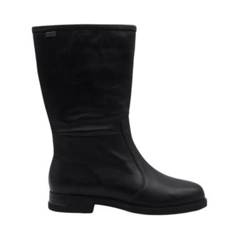 Camper Schwarze Lederstiefel - - Shoes - Damen - Schwarzk - 36 EU