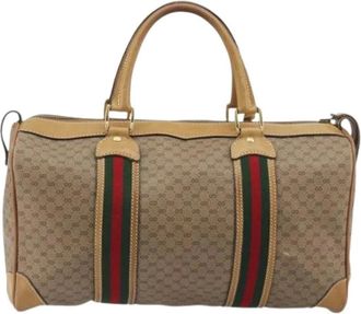 Gucci Sac &agrave; main vintage Pre-owned - Femme - Pre-owned - Beige - Taille: ONE Size