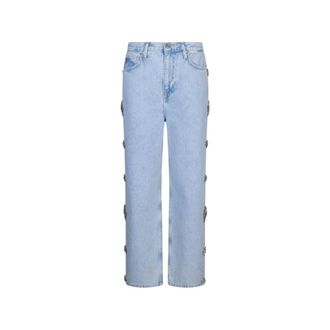 Liu Jo Femme, Jeans, Bleu, Taille: W31 Bejewelled Jeans droits