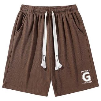 Generico Short de running pour homme avec cordon de serrage Pantalon de football Gym Pantalon de cyclisme l&eacute;ger Pantalon dentra&icirc;nement pour faire du jogging fo