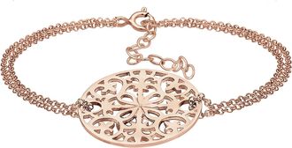 Elli PREMIUM Armband Damen Ornament Anhänger Boho aus 925 Sterling Silber