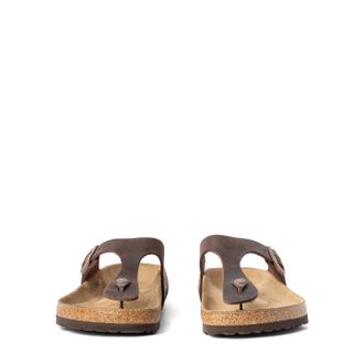 Birkenstock Oiled Leather Thong Sandals - Brown