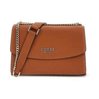 Guess Femme, Sacs, Brun, Taille: ONE Size Sac bandoulière Calista Top Zip Caramel