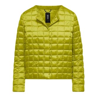 Bomboogie Femme, Vestes, Jaune, Taille: 42 FR Veste Courte Matelass&eacute;e