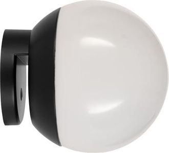 Eglo LED Spiegelleuchte Cerveteri-E, Lampe Spiegel Badezimmer, Spiegellampe zum Aufstecken, Kunststoff in Schwarz und Wei&szlig;, neutralwei&szlig;, IP44