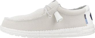 Hey Dude Homme, Chaussures, Blanc, Taille: 43 EU Laced Chaussures