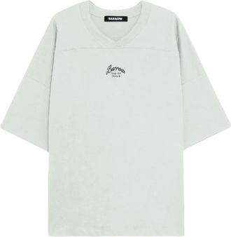 Barrow Barrow, unisex, Tops, Blanc, Taille: XL T-Shirt In Jersey