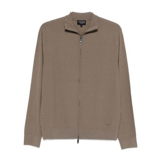 Emporio Armani Homme, Pulls, Gris, Taille: XL Pull en maille &agrave; col rond