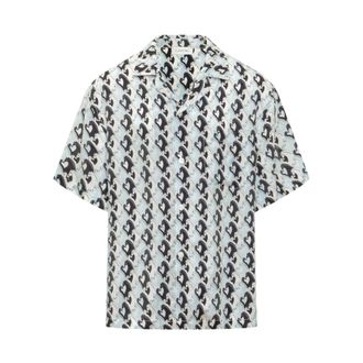 Lanvin Homme, Chemises, Multicolore, Taille: L Chemise Imprim&eacute;e en Coton