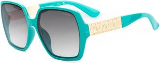 Guess Femme, Accessoires, Vert, Taille: ONE Size Injected Lunettes de soleil