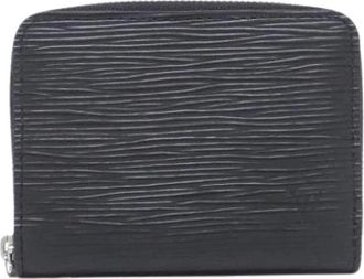 Louis Vuitton unisex, Pre-owned, Noir, Taille: ONE Size Porte-monnaie Pre-owned