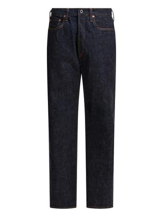 KAPITAL Jeans mit Kontrastnaht - Blau