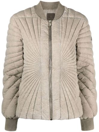 Rick Owens veste bomber matelass&eacute;e Radiance Flight - Tons neutres