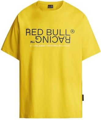 Pepe Jeans London Red Bull Racing X Pepe Jeans RBR Graphic Reflect Tee T-Shirt, Yellow (Yellow), XXL Homme