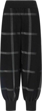 Pleats Please Issey Miyake Pantalons D&eacute;contract&eacute;s - Noir