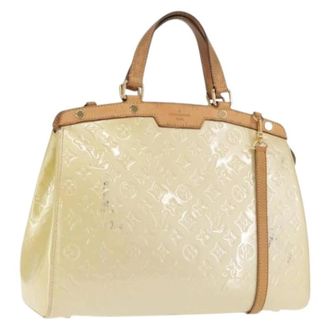 Louis Vuitton Sac &agrave; main en cuir Pre-owned - Femme - Pre-owned - Beige - Taille: ONE Size